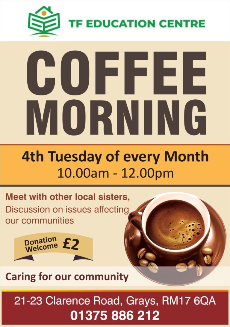 Parent’s Coffee Morning – Taleem Institute